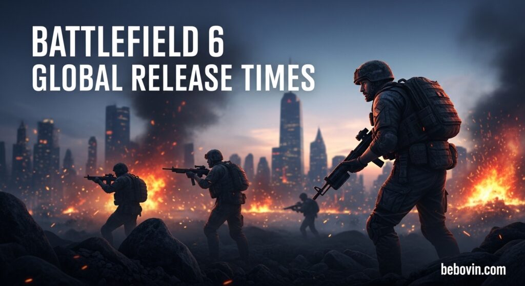 Battlefield 6 Global Release Times (November 2025) Complete Launch ...
