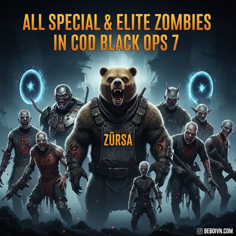 All Special & Elite Zombies in COD Black Ops 7 (2025) Guide