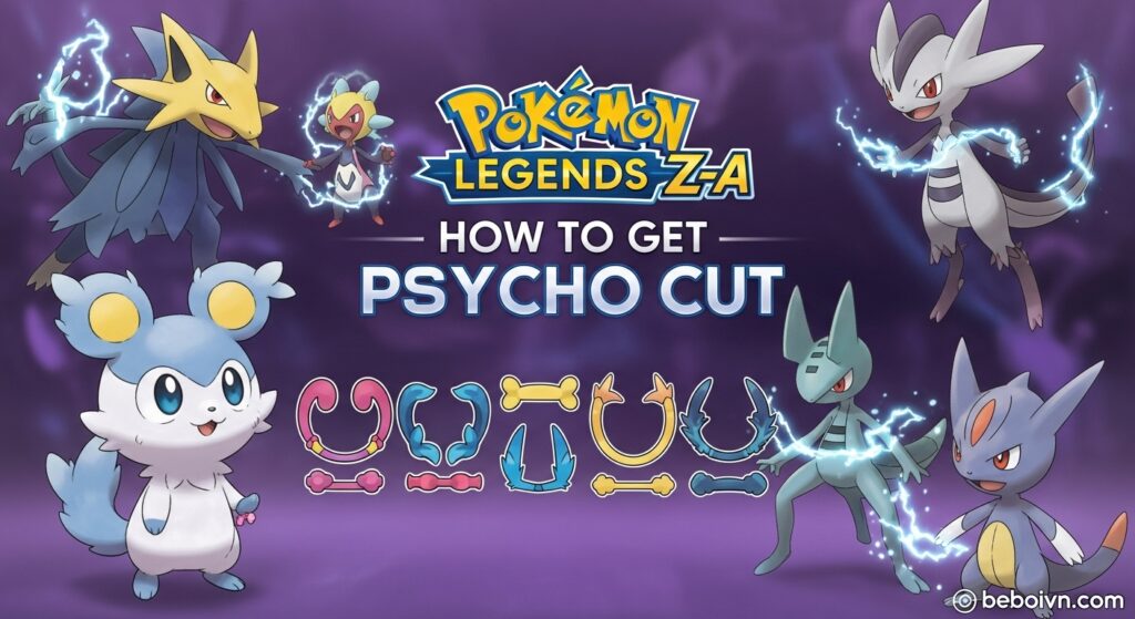 Pokemon Legends Z-A (2025) How to Get Psycho Cut Guide