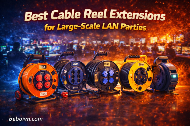 10 Best Cable Reel Extensions for Large-Scale LAN Parties (May 2026)